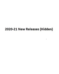 2020-21 New Releases (Hidden)